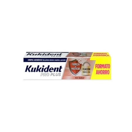 KUKIDENT PRO PLUS CREMA ADHESIVA PROTESIS SIN SABOR 57 G
