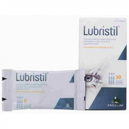 LUBRISTIL SOLUCION OFTALMICA 0.3 ML 30 MONODOSIS